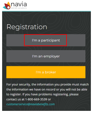 How to Register on the Navia Portal as a Participant